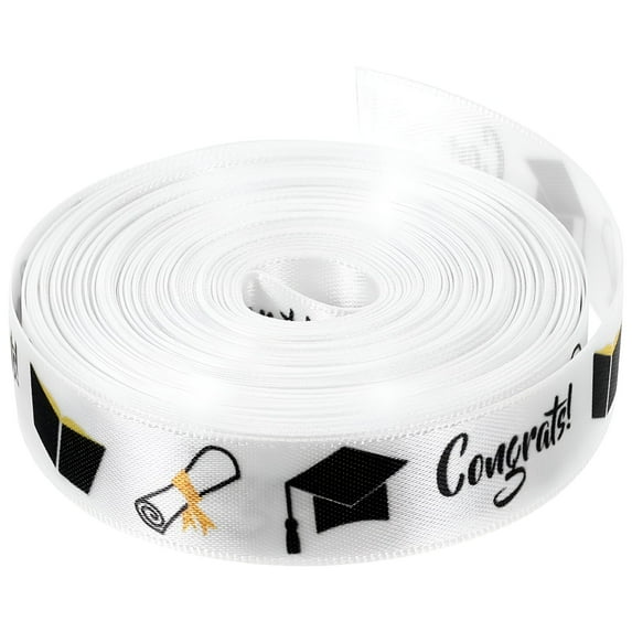 AUQ 2026 New 1 Roll Graduation Gift Ribbon Ornament Decorative Cake ...