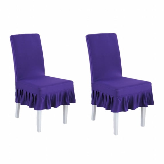AUQ 2026 New 2Pcs Chair Seat Covers Wrinkle Resistant Chair Covers for ...
