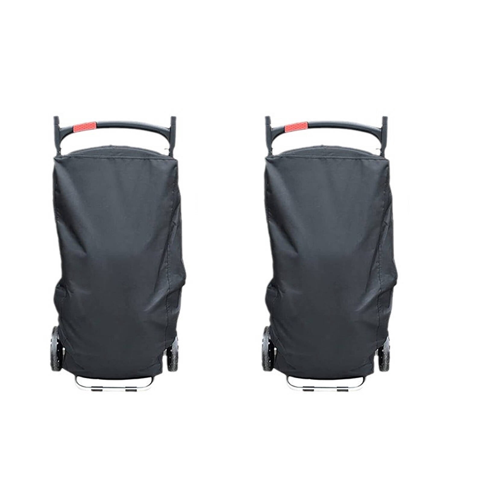 AUQ 2026 New 2Pcs Grill Cover Anti-Rain Pvc Coated Oxford Fabric Grill ...