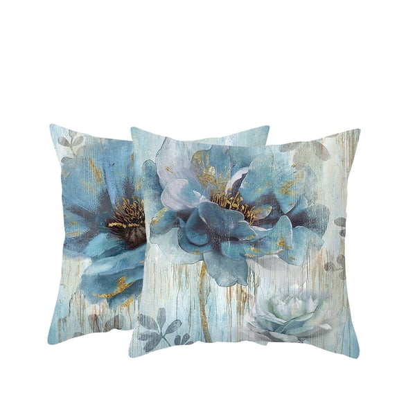 AUQ 2026 New 2Pcs Pillow Covers Water Resistant Decorative Pillows for ...