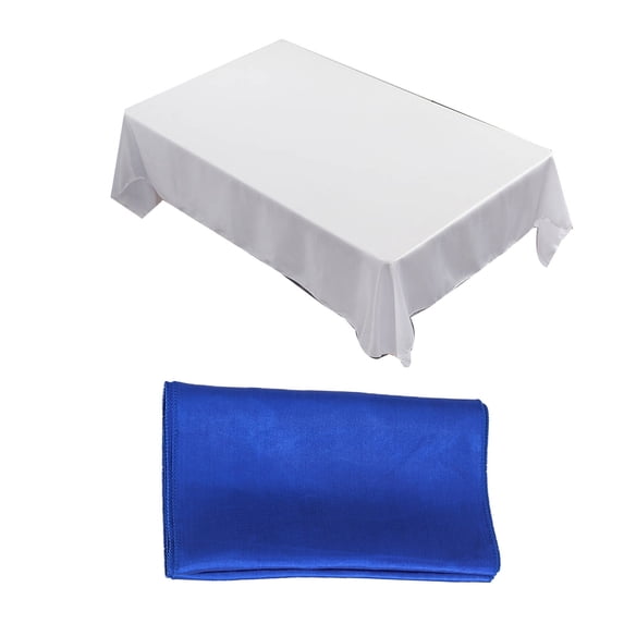 AUQ 2026 New 2Pcs Table Cloth Cozy Rectangle Tablecloth Smooth Design ...