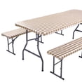 AUQ 2026 New 3Pcs Table Cloth Modern Picnic Table Cover for Elegant ...