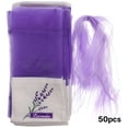 AUQ 2026 New 50Pcs Empty Lavender Bags Sachet Empty Bags Drawstring ...