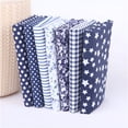 AUQ 2026 New 7Pcs(25Cm X 25Cm)Cotton Fabric Bundle Precut Squares Fat ...