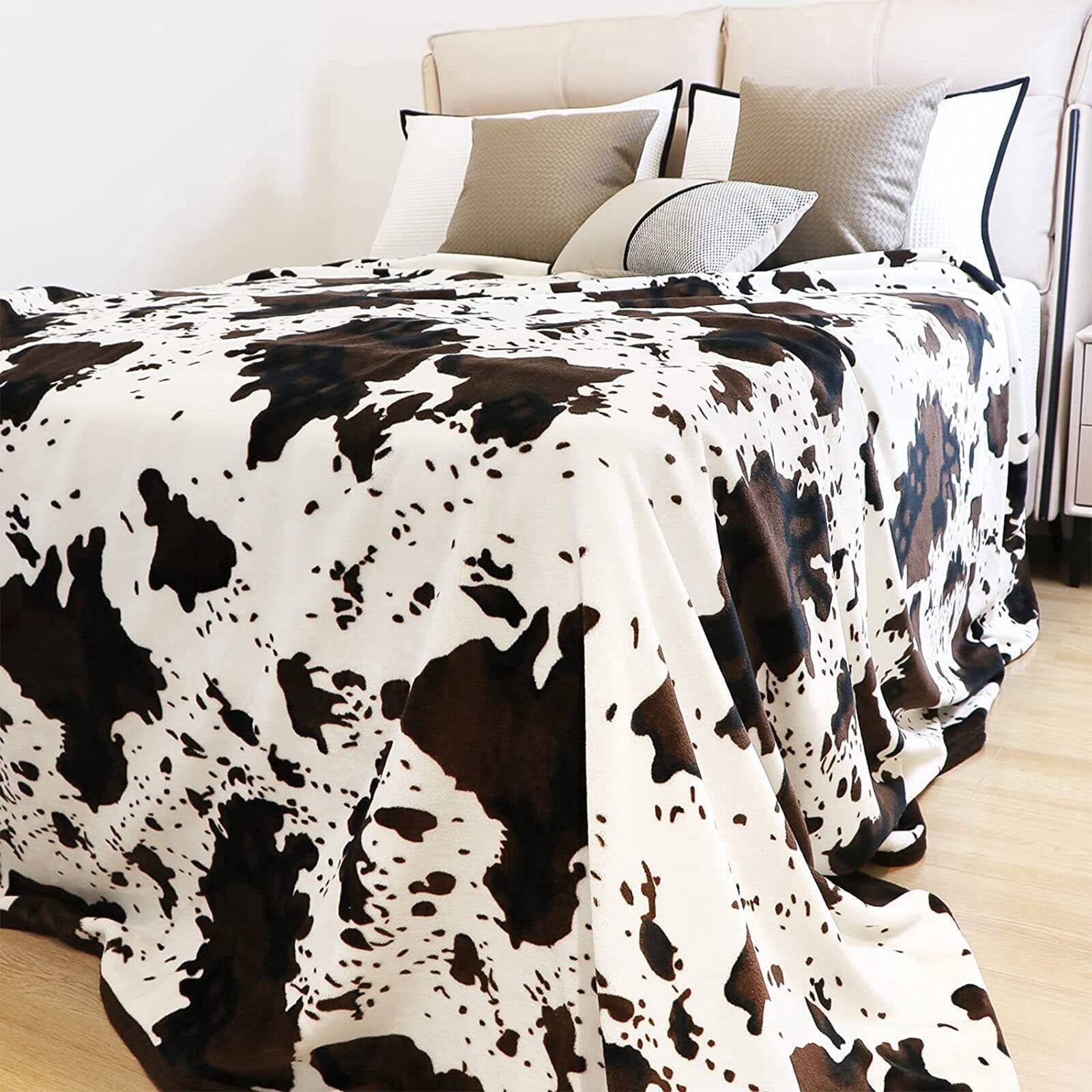 AUQ 2026 New Blanket Cozy and Fun Wool Blanket Glows in the Dark Warm ...