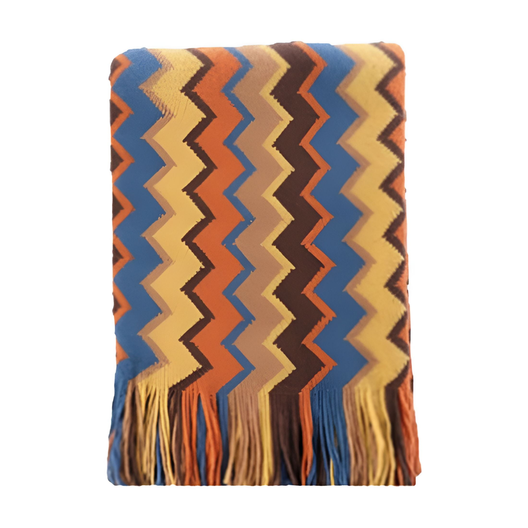 AUQ 2026 New Boho Throw Blanket for Couch - Soft Knitted Farmhouse Bed ...