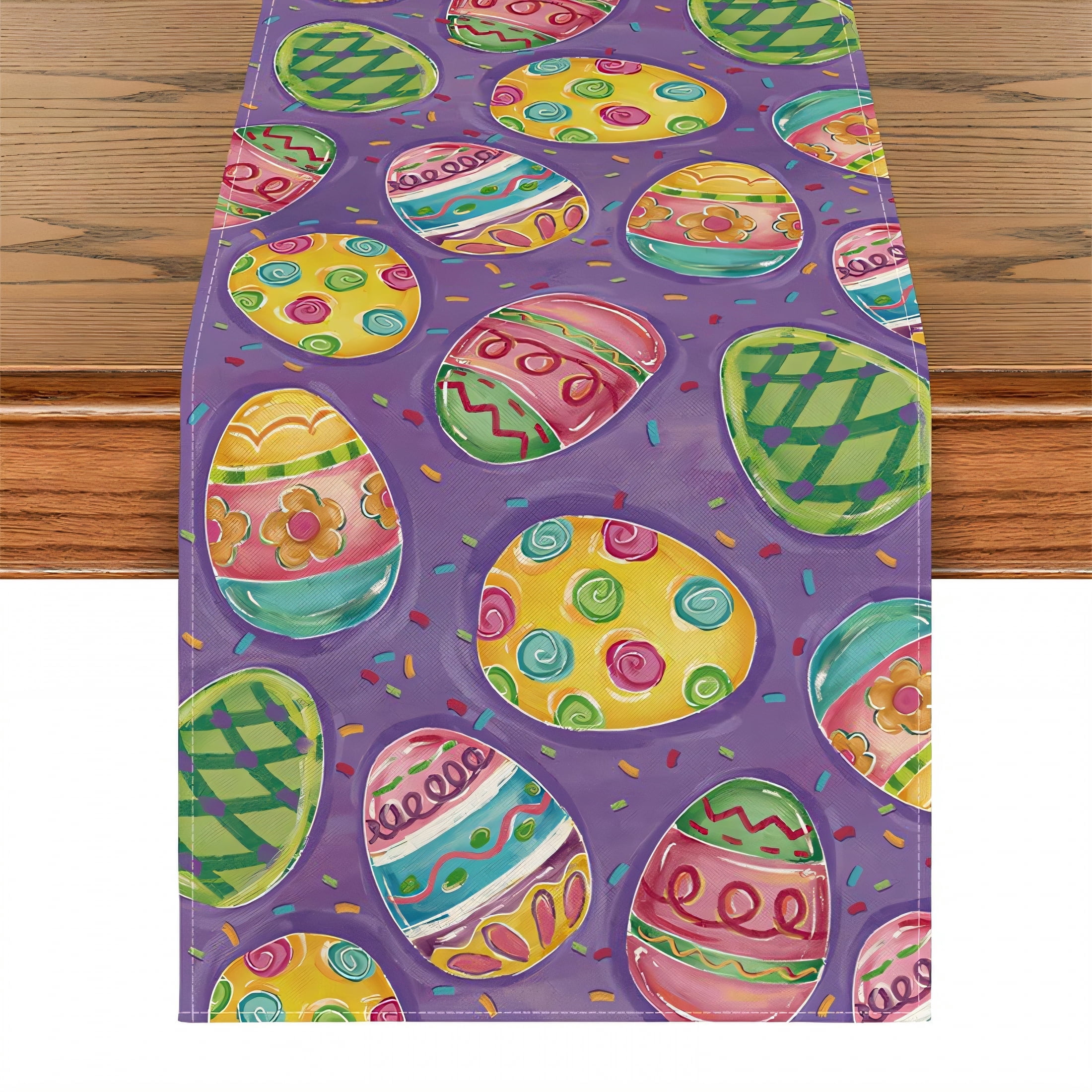 AUQ 2026 New Easter Table Runner Prompt Cleanup Farmhouse Table Runner ...