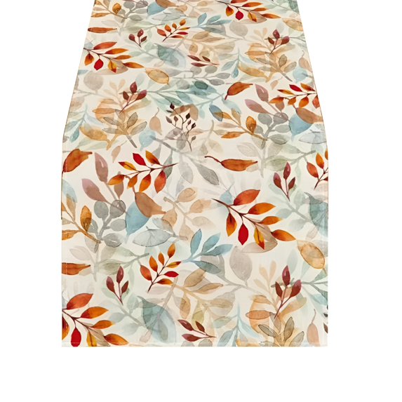 AUQ 2026 New Fall Table Runner Decor Maple Leaves Table Runner Fall ...