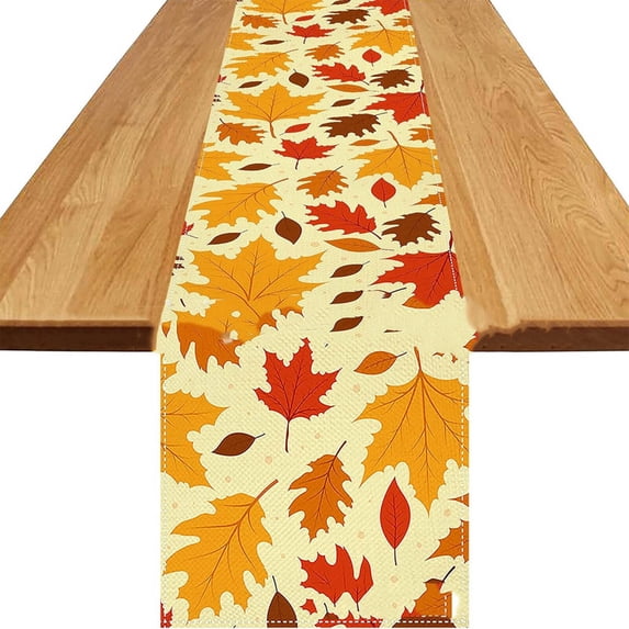 AUQ 2026 New Farmhouse Table Runner Premium Linen Linen Table Runner ...