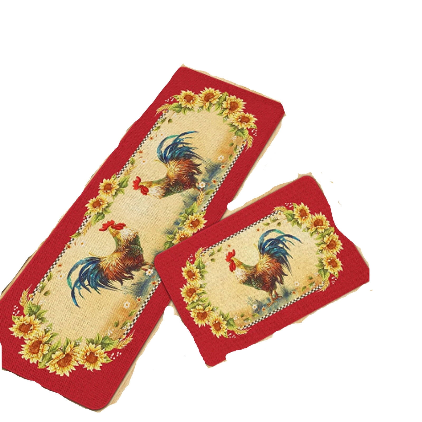 AUQ 2026 New Kitchen Mats for Floor Soft Crystal Velvet Surface Kitchen ...