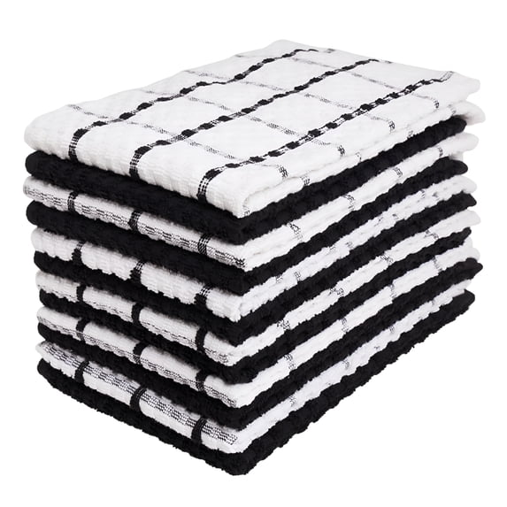 AUQ 2026 New Kitchen Towels 12 Pack-Dish Towels&Dish Cloths-Hand Towel ...