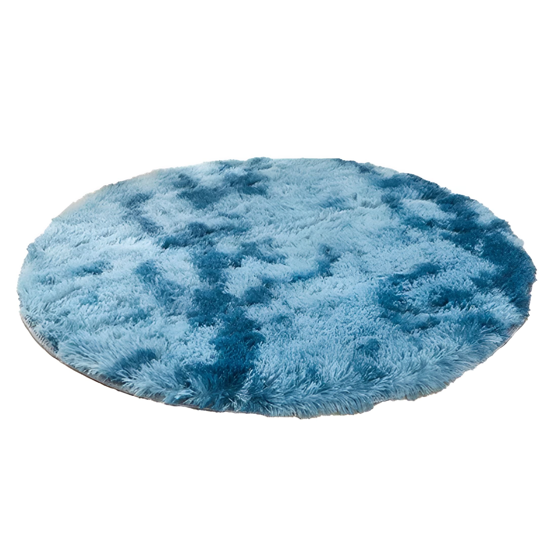 AUQ 2026 New Perfect Size and Color Circle Round Shaggy Rug for Living ...
