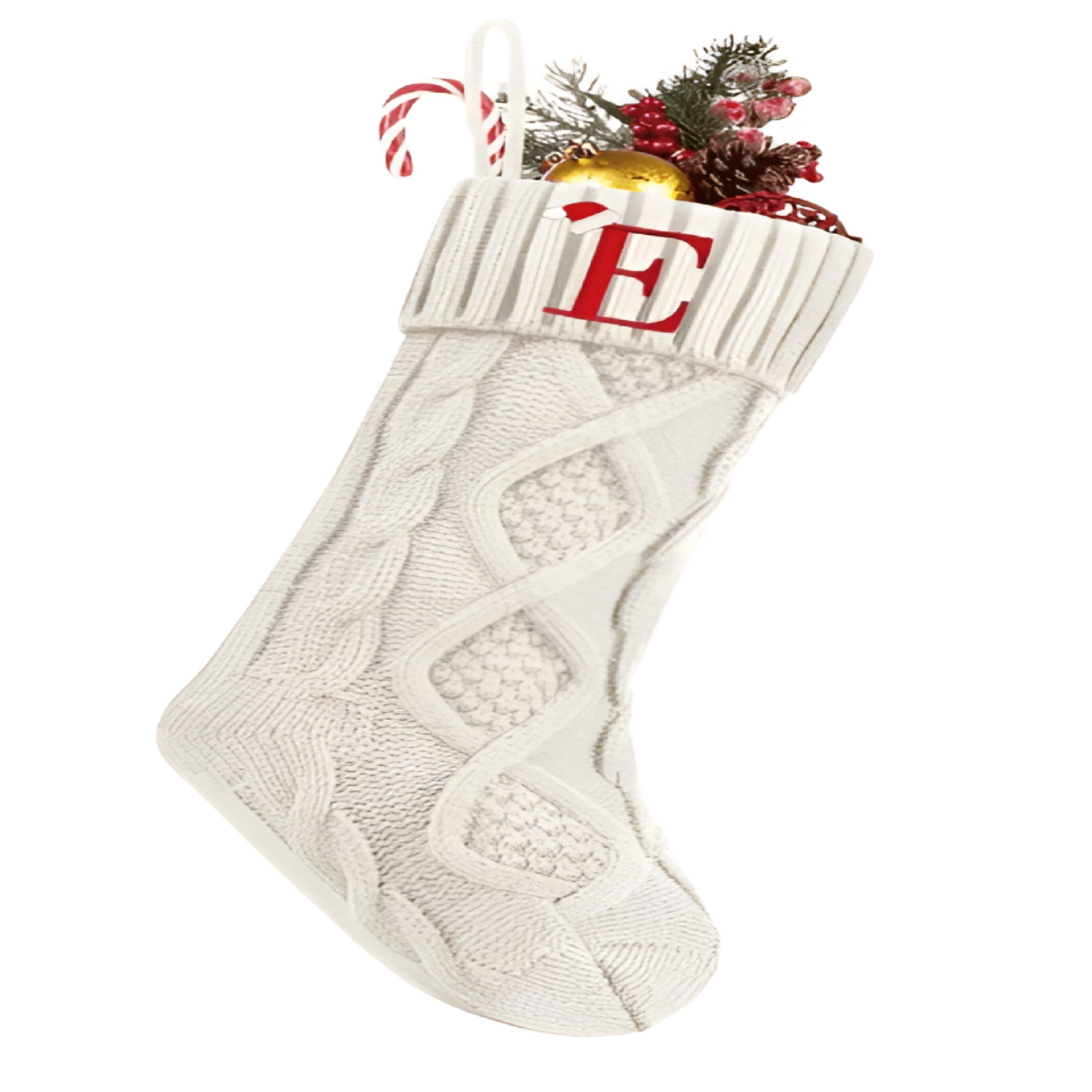 AUQ 2026 New Personalized Christmas Stockings with Initials,18 Inches ...