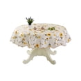 AUQ 2026 New Round Vinyl Tablecloth Waterproof and Oil Proof Table ...