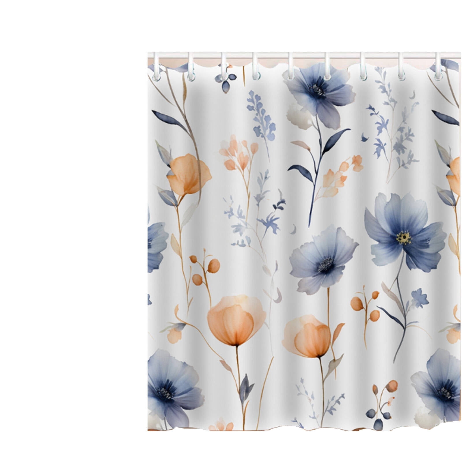 AUQ 2026 New Shower Curtain Polyester Shower Stall Curtain for Home ...