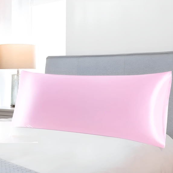 AUQ 2026 New Soft Silky Satin Long Pillowcases for Bedding Body Pillow ...