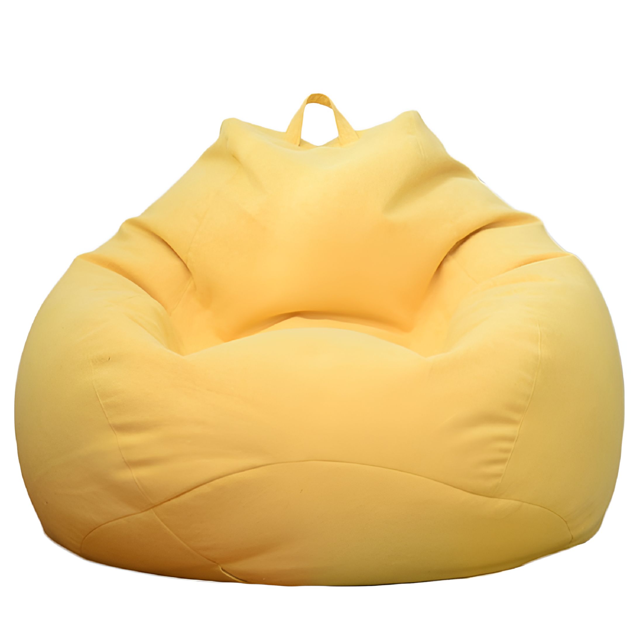 AUQ 2026 New Solid Color Cloth Lazy Lounger Bean Bag Sack Chair Sofa ...