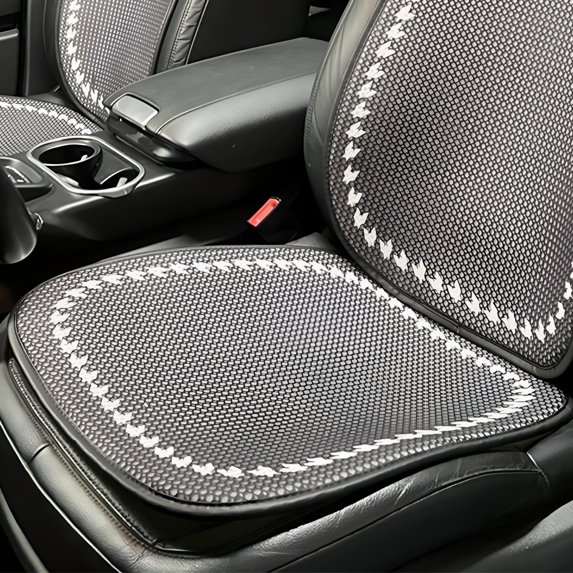 AUQ 2026 New Summer Ventilated Car Seat Cover,Breathable Cooling Car ...