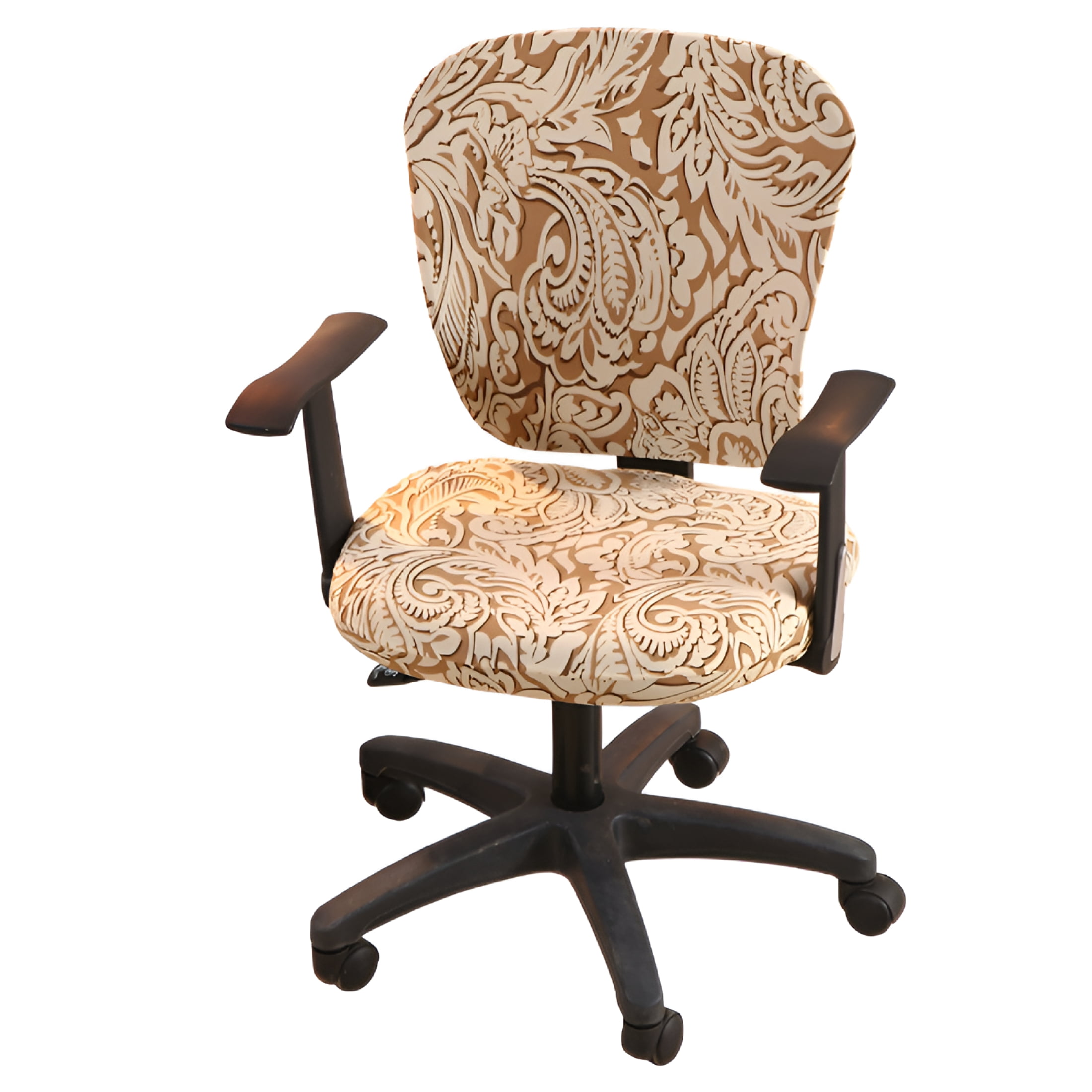 AUQ 2026 New Swivel Chair Cover Stretchy Office Armchair Protector Seat ...