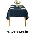 AUQ 2026 New Table Cloth Refined Cotton Linen Rectangle Tablecloth ...