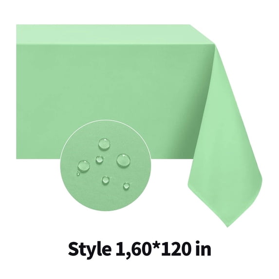 AUQ 2026 New Table Cloth Versatile Polyester Table Cloth Rectangle ...