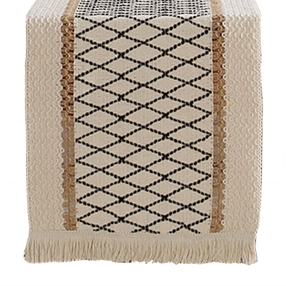 AUQ 2026 New Table Runner Cotton Linen Blend Dining Room Table Decor ...