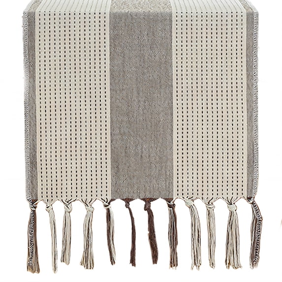 AUQ 2026 New Table Runner Elastic Polyester Fiber Farmhouse Table ...