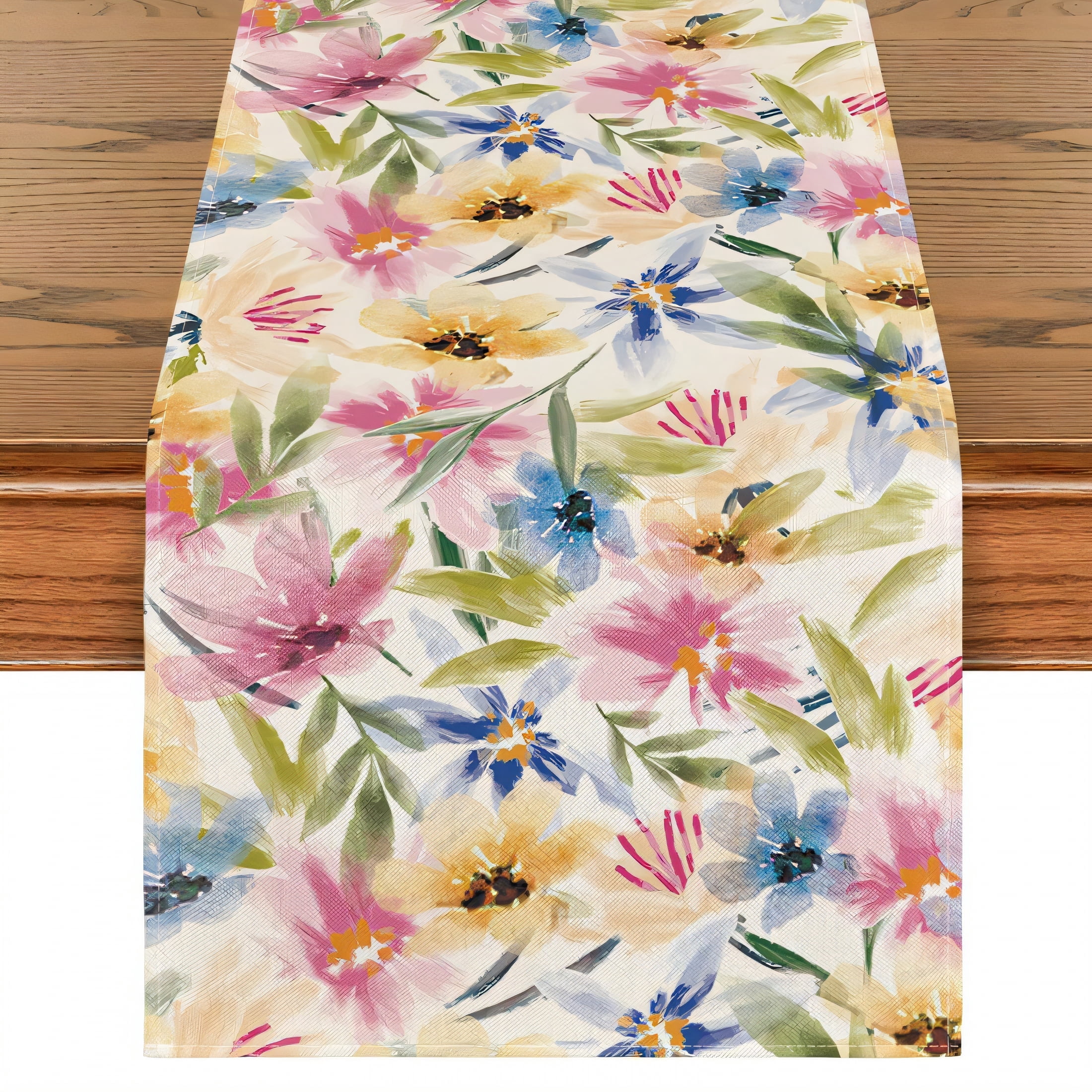 AUQ 2026 New Table Runner Sharp Print Farmhouse Table Runner Soft ...