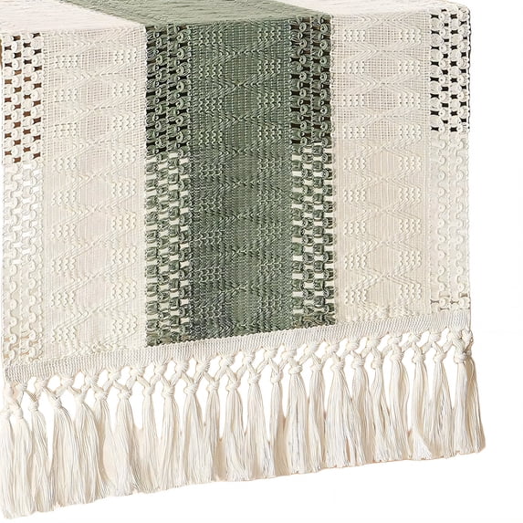 AUQ 2026 New Table Runner Silky Polyester Fiber Dining Room Table Decor ...