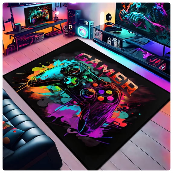 AUQ 2026 New Throw Blanket Bright Accent Rug Pattern Couch Throw ...