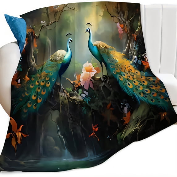 AUQ 2026 New Throw Blanket Natural Outdoor Design Soft Throw Blanket ...