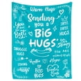 AUQ 2026 New Throw Blanket Warm Napper Couch Throw Blanket Skin Touch ...