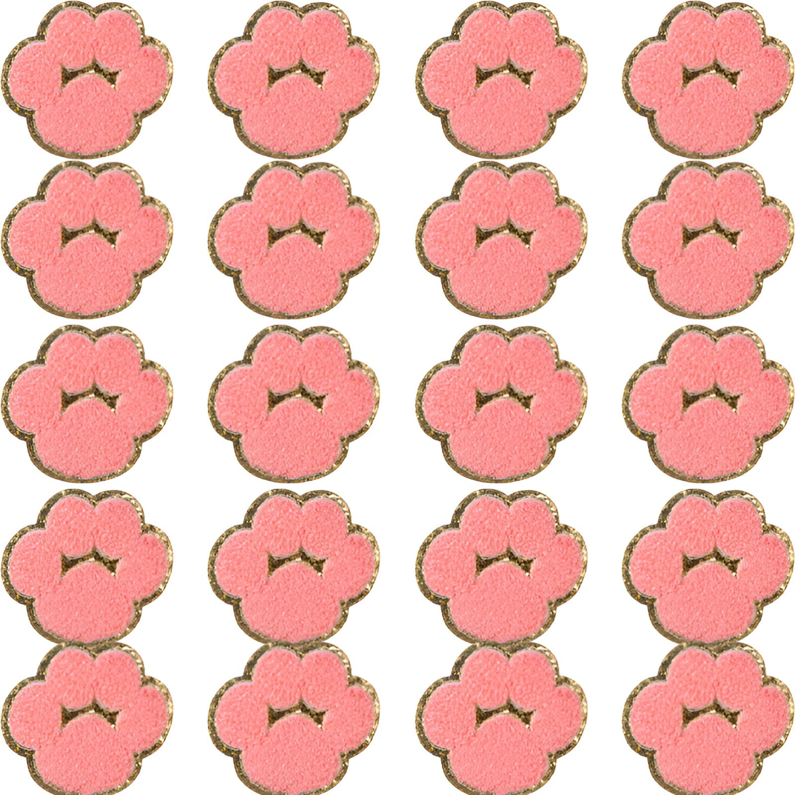 AUQ 20Pcs Iron on Patches Snag-Resistant Patches for Backpacks Layered ...