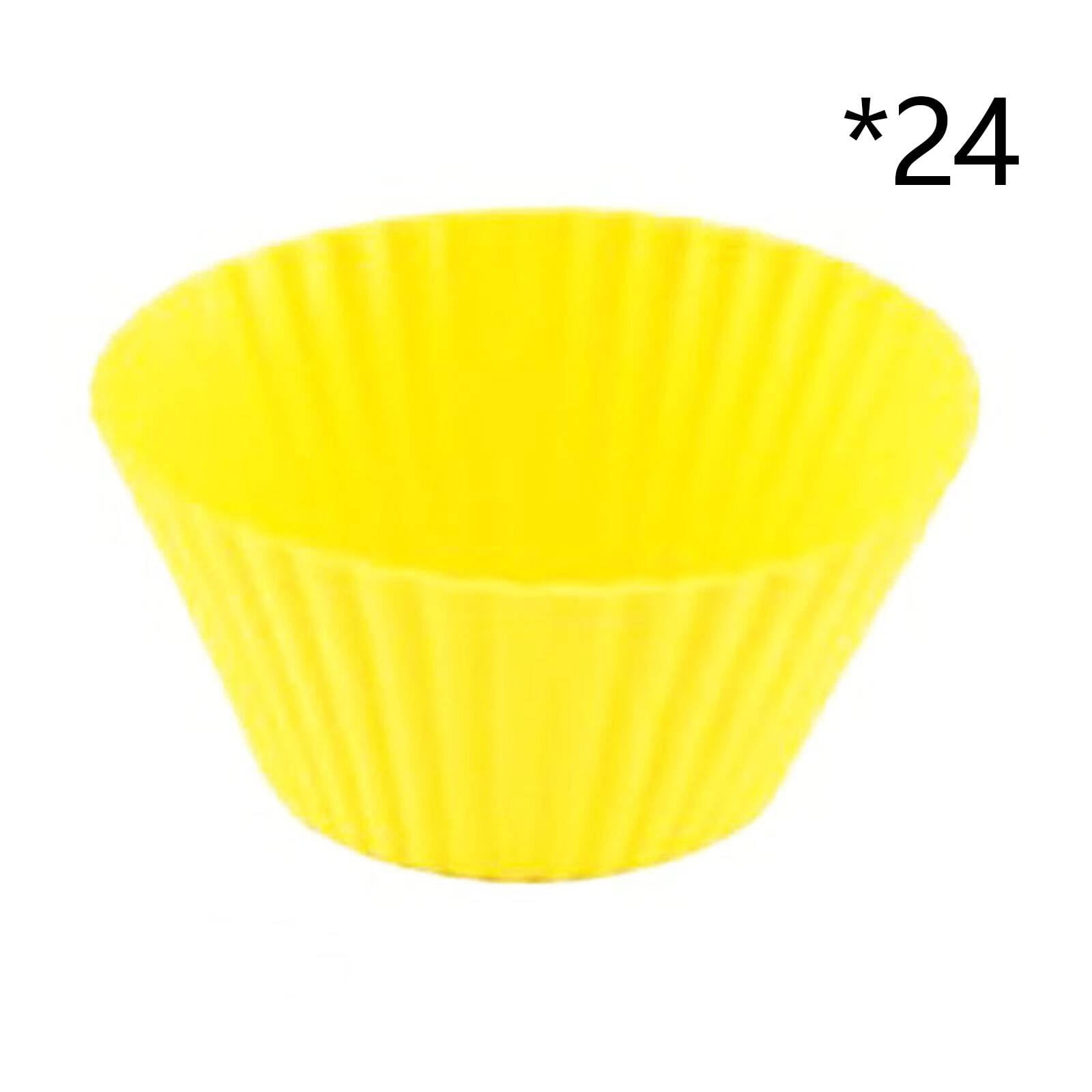 AUQ 24Pcs Pie Pan,premium Silicone Material Tart Pan,Easy Release Mini ...