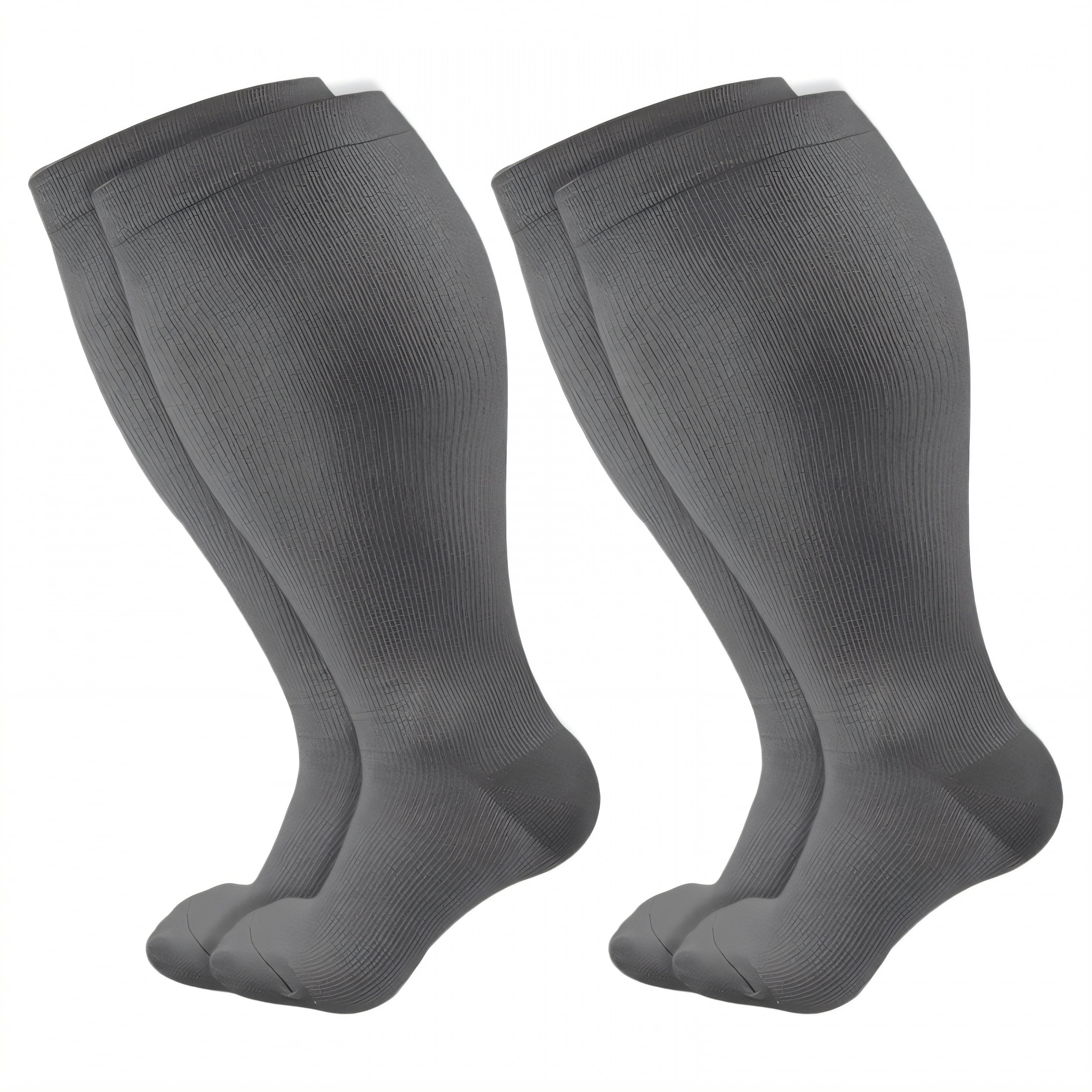 AUQ 2Pairs Compression Socks,Versatile Fashion Compression Socks Men ...