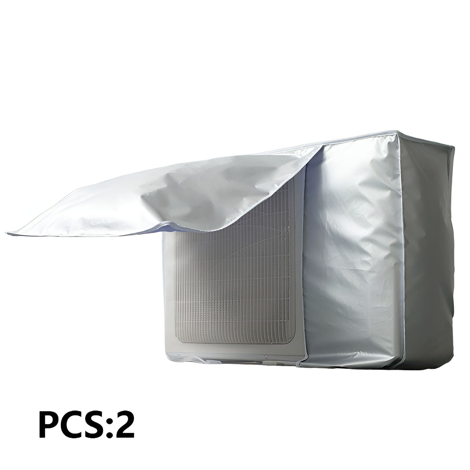 AUQ 2Pcs Air Conditioner Covers Unique UV Resistance Feature Air ...