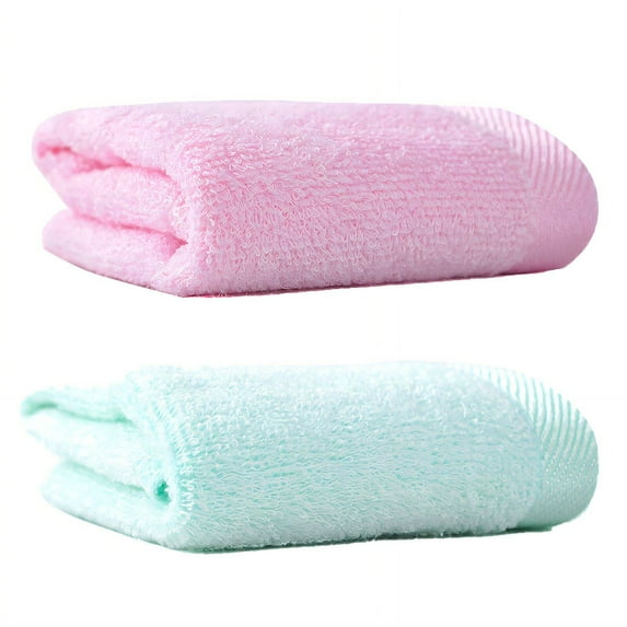 AUQ 2Pcs Baby Towels,Quick-Drying Baby Wash Cloth,Breathable Washcloths ...
