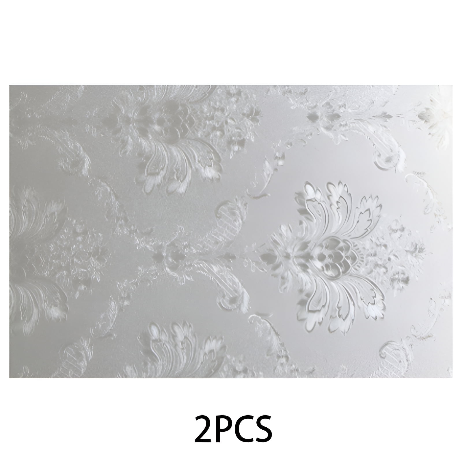 AUQ 2Pcs Bathroom Window Privacy Film,Non See Through Layout Frosted ...