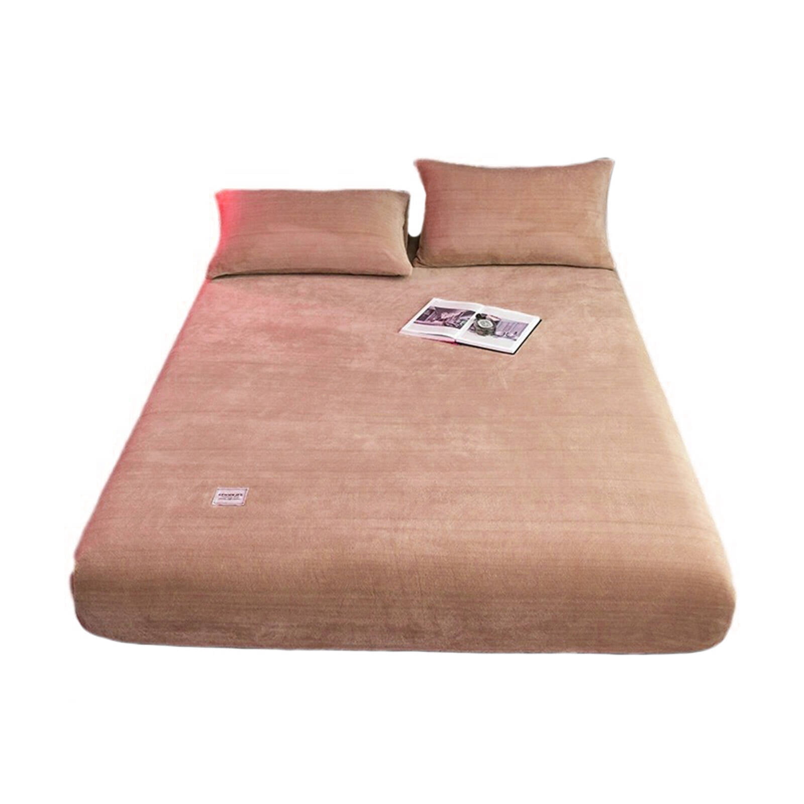 AUQ 2Pcs Bed Sheets Winter Essential Queen Sheets Smooth Sleeping ...