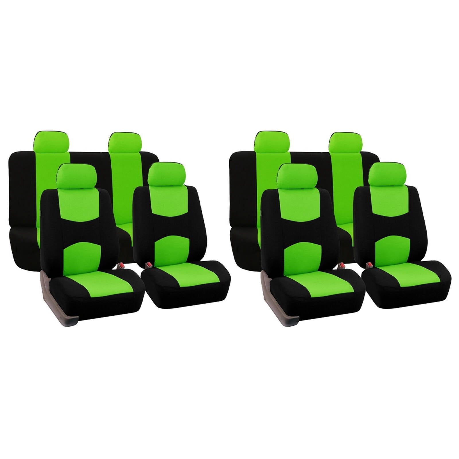 AUQ 2Pcs Car Seat Covers,Soft and Lightweight Eco-Friendly Car Seat ...