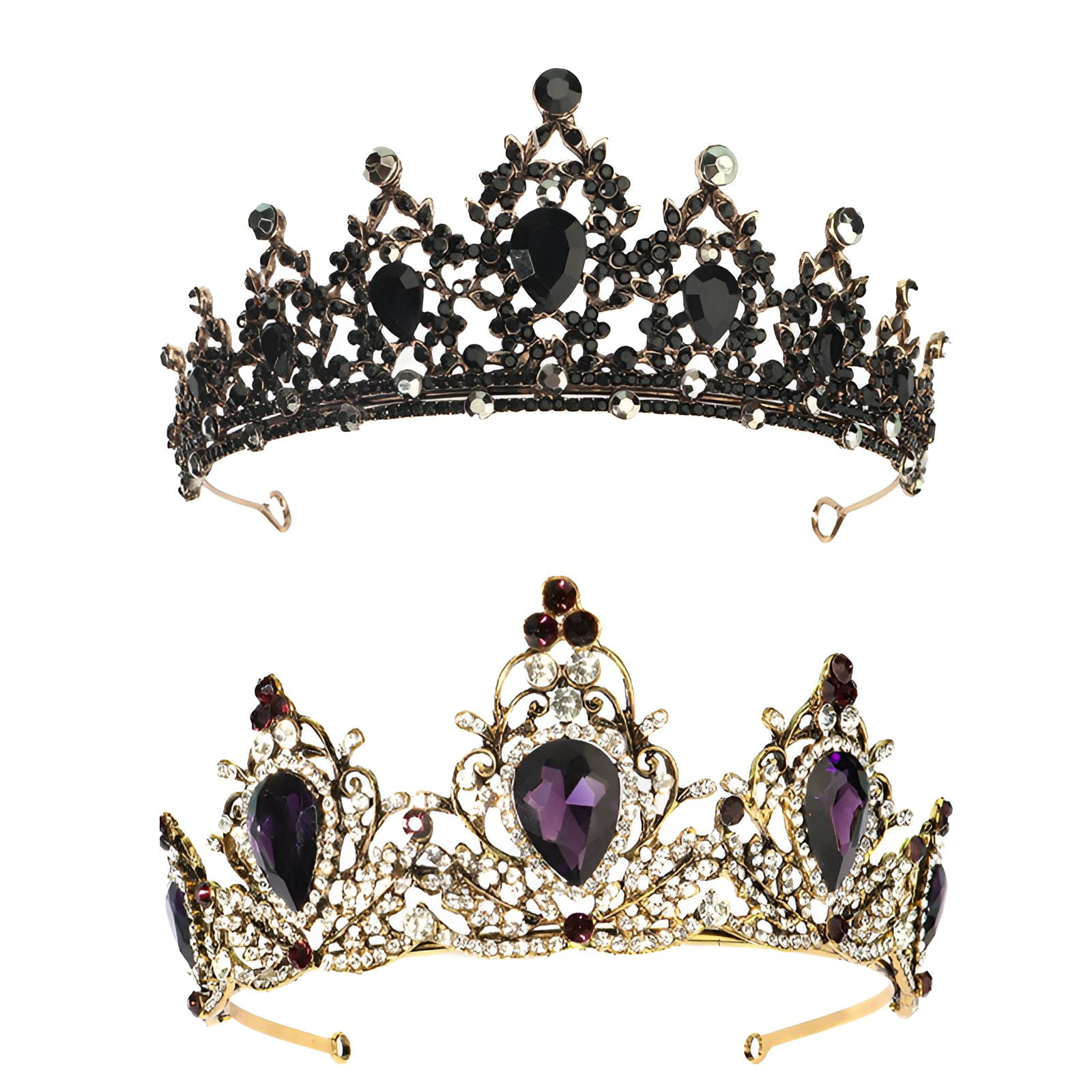 DESIGNICE 2Pcs King Crown,Artistic Refinement of Classic Shape King ...