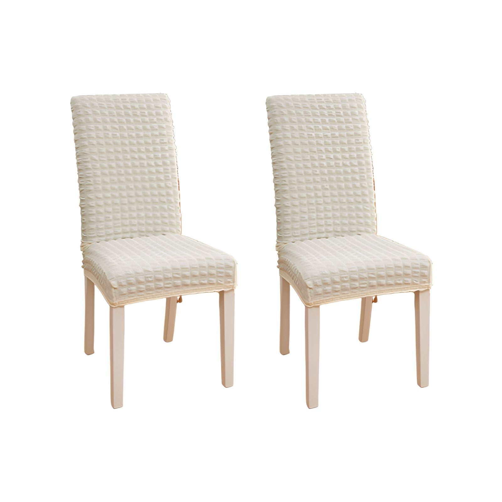 AUQ 2Pcs Dining Chair Covers,Non-Slip Chair Covers,Skin-Friendly & Soft ...