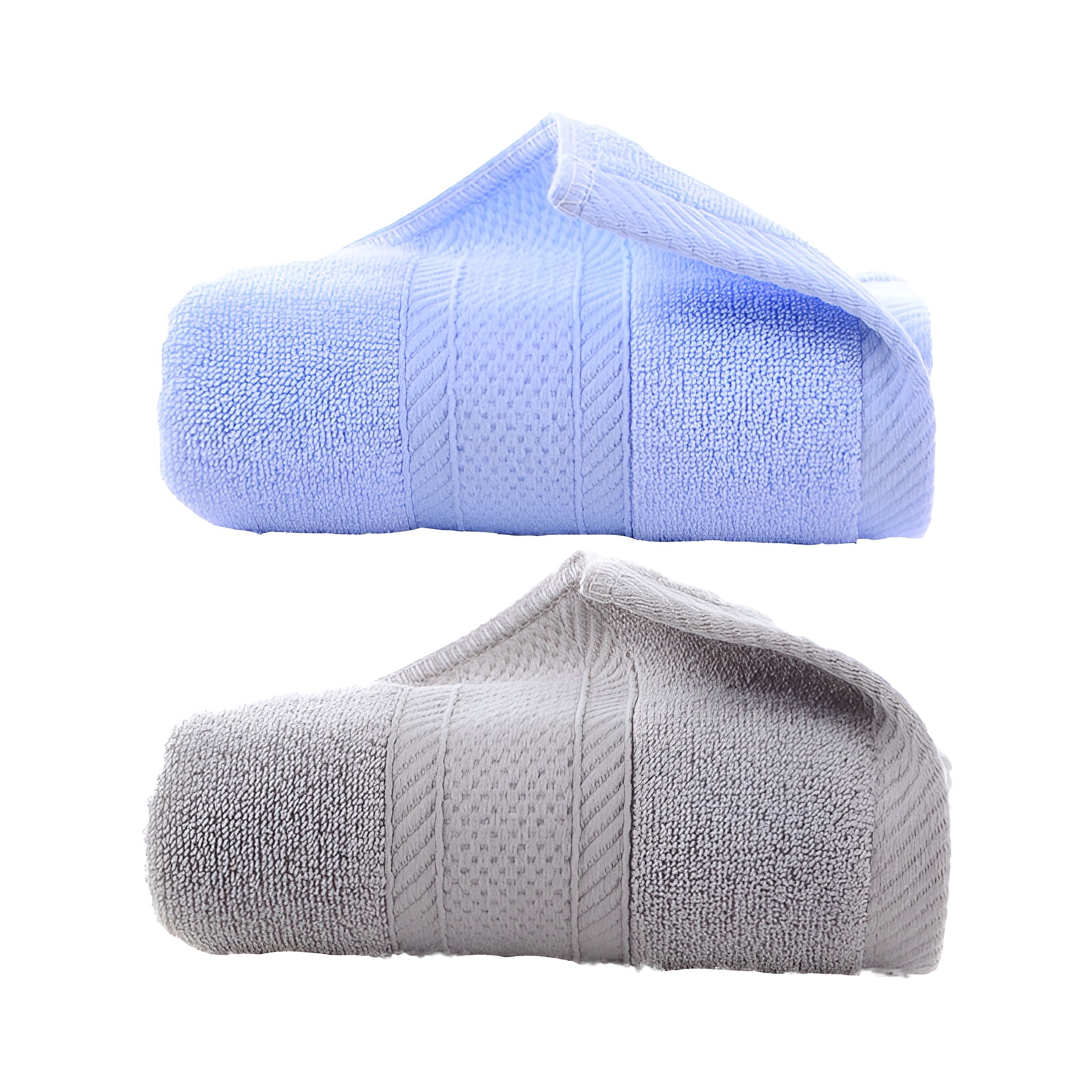 AUQ 2Pcs Face Towels Soft Hypoallergenic Small Towels Tightly Knit Face ...