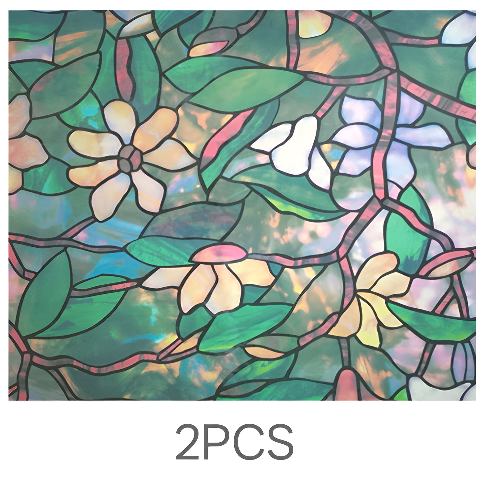 AUQ 2Pcs Frosted Glass Window Film,Fine Tone Layering Frosted Window ...