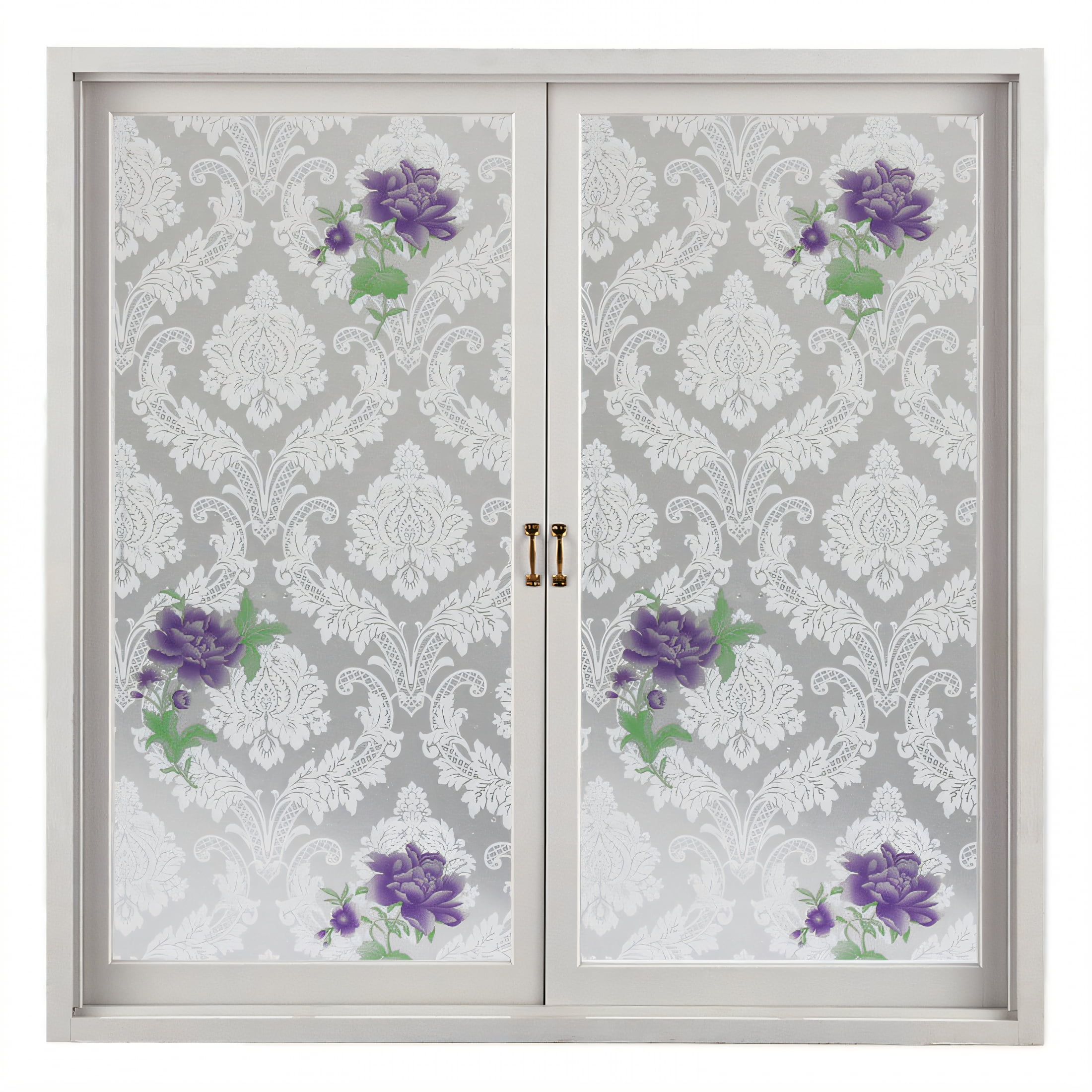 AUQ 2Pcs Frosted Glass Window Film,Static Lock Surface Bathroom Window ...