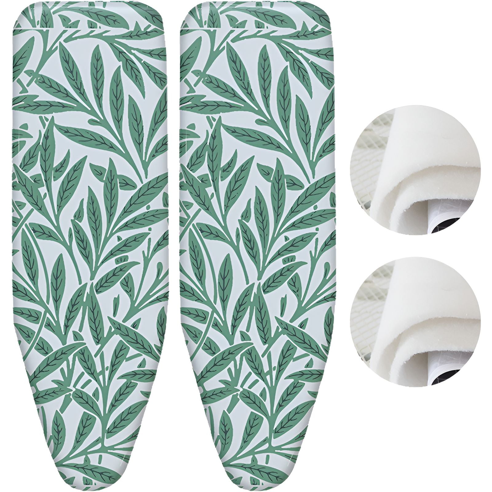 AUQ 2Pcs Ironing Board Cover and Pad,The Rope Binding Buckle Is Firm ...