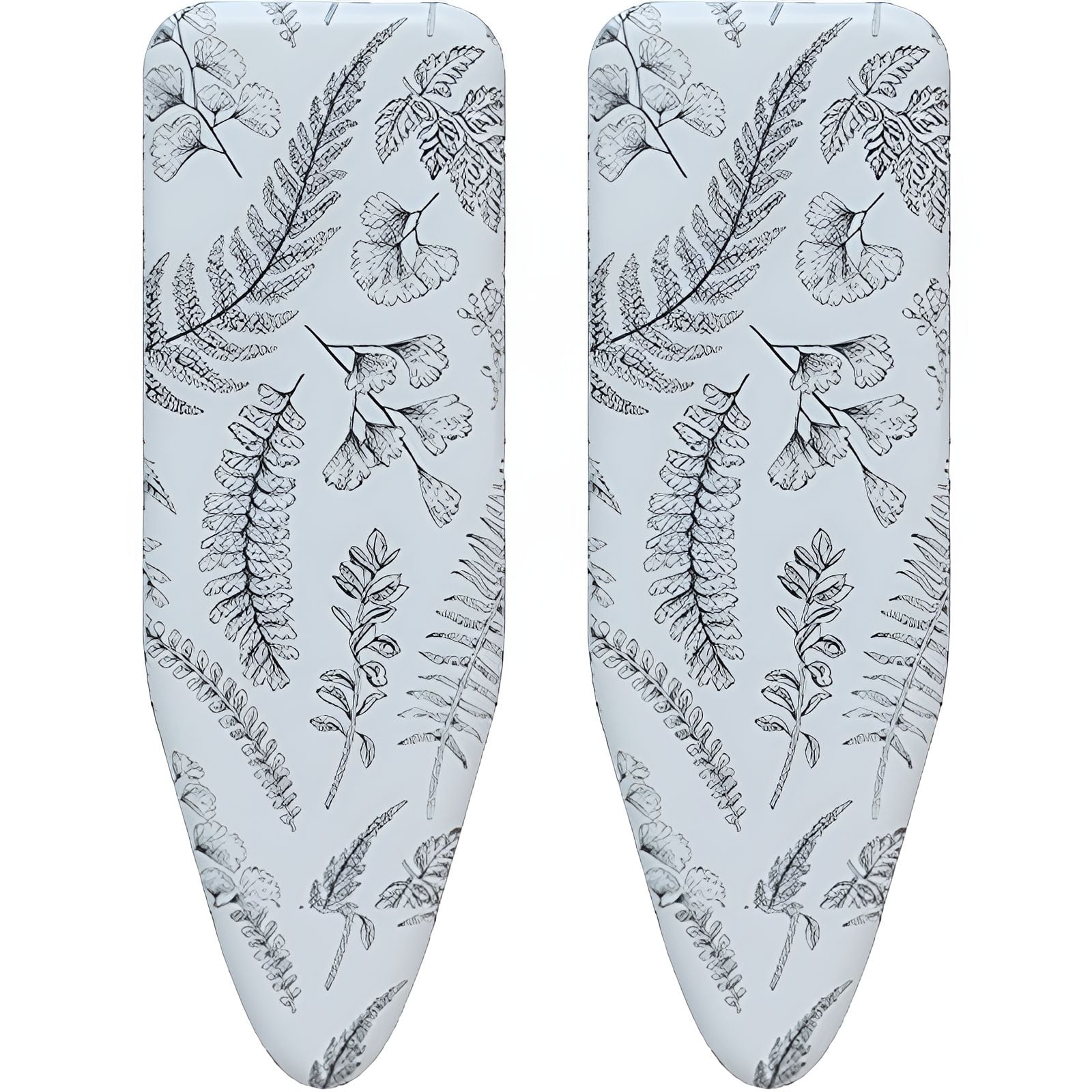 AUQ 2Pcs Ironing Board Cover and Pad,Secure Knot and Buckle Iron Board ...