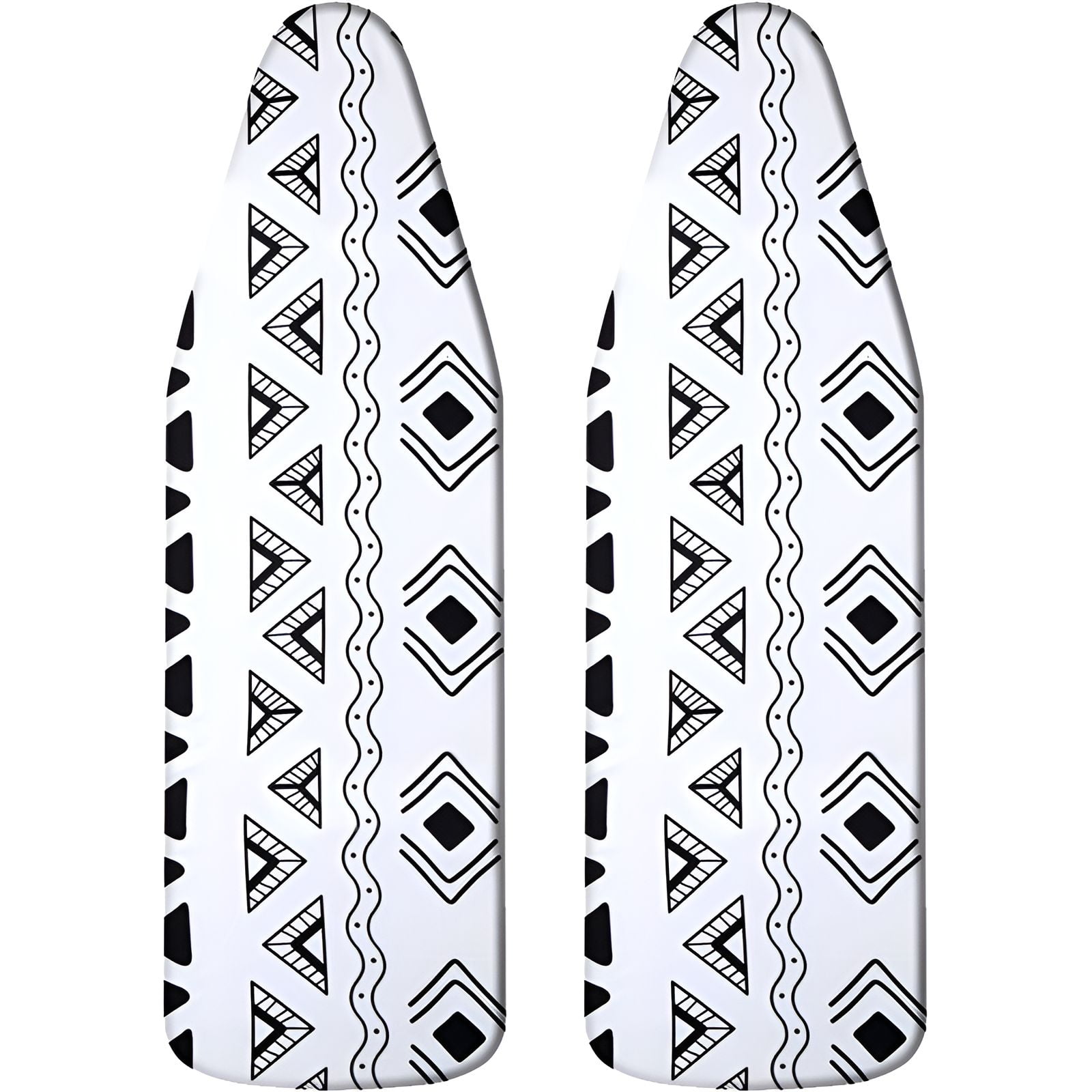 AUQ 2Pcs Ironing Board Cover and Pad,Thick Needle-Punched Cotton Iron ...