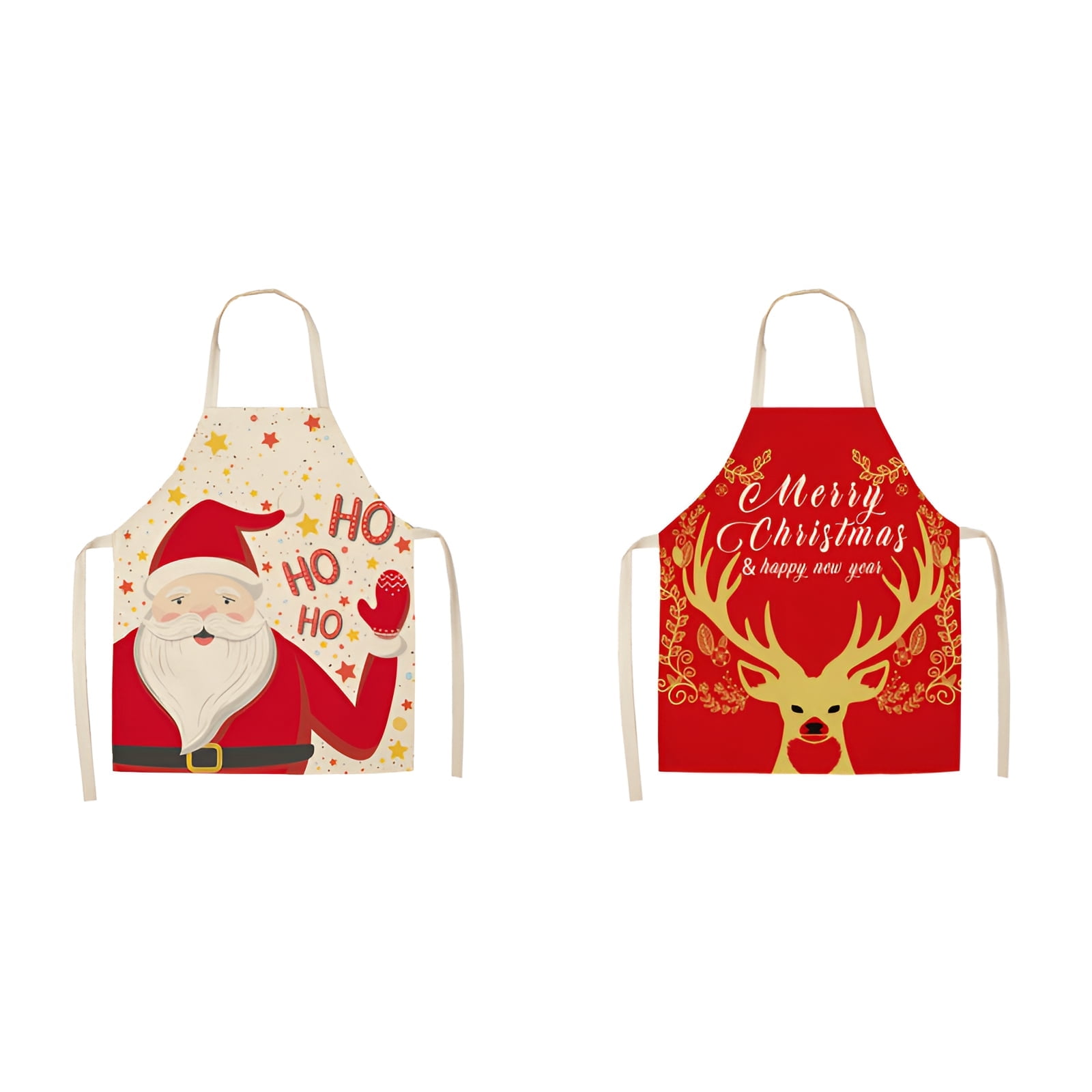 AUQCO 2Pcs Kids Apron,Polyester Cooking Apron Kids,Children Aprons for ...