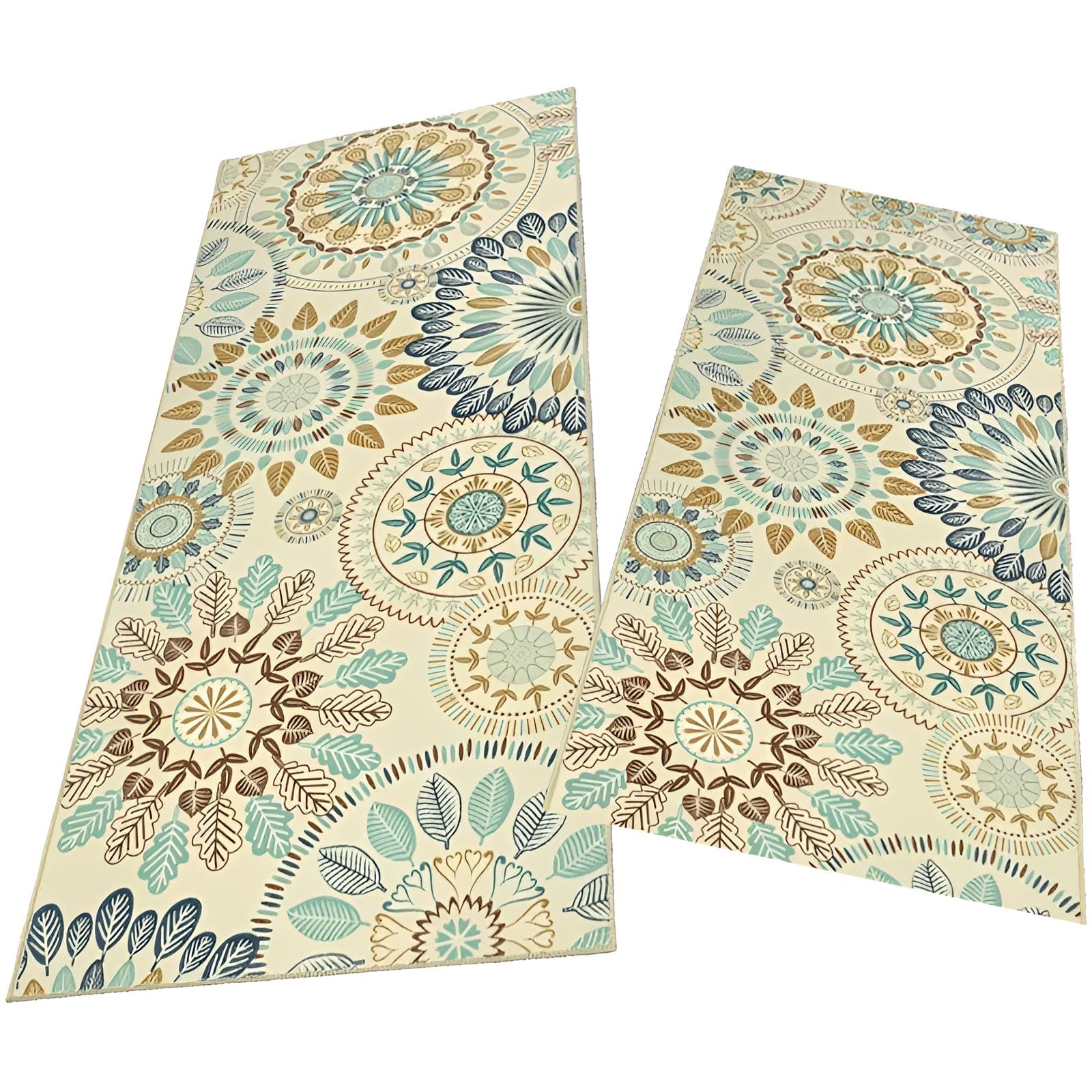 AUQ 2Pcs Kitchen Mats for Floor,Fast Water Absorption Ability Kitchen ...